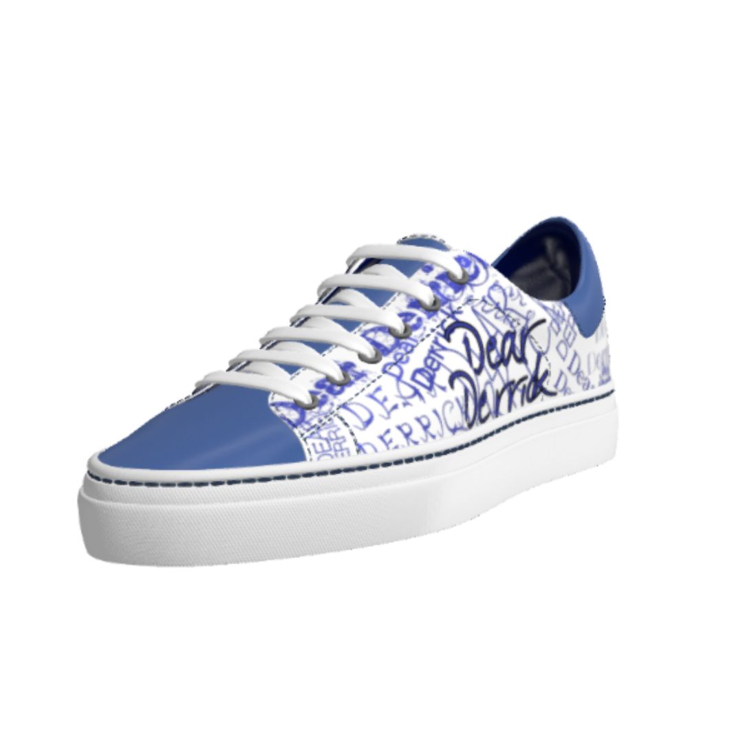 DS25 DD Blue Nappa Leather Signature - Dear Derrick