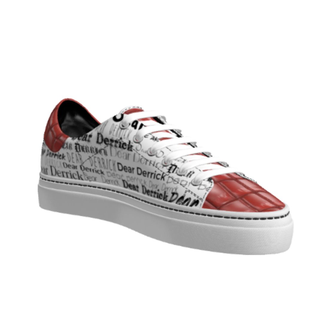 DS33 DD Red Croc Signature - Dear Derrick
